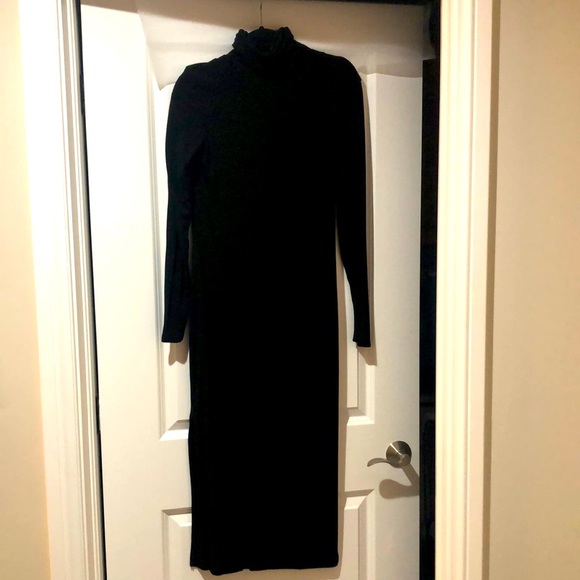 Kit and Ace | Dresses | Kit And Ace Technical Cashmere Black Turtleneck ...